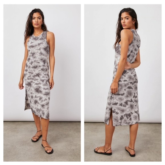 Rails | Dresses | The Rails Tank Midi Dress In Fog Size Large | Poshmark